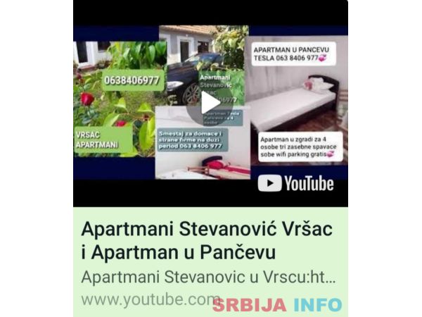 SMEŠTAJ ZA RADNIKE VRŠAC