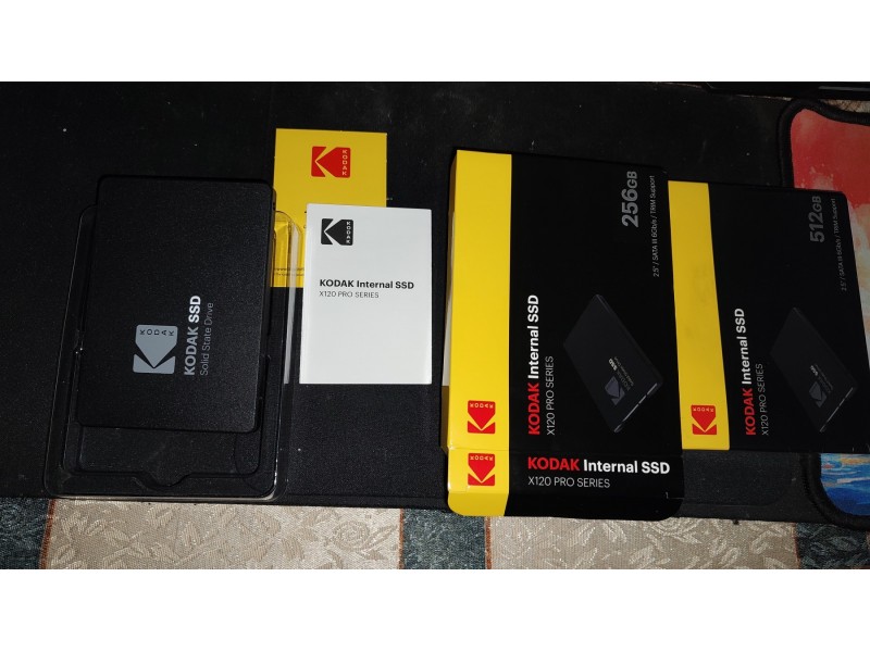 SSD Kodak X120 pro series 256 gb