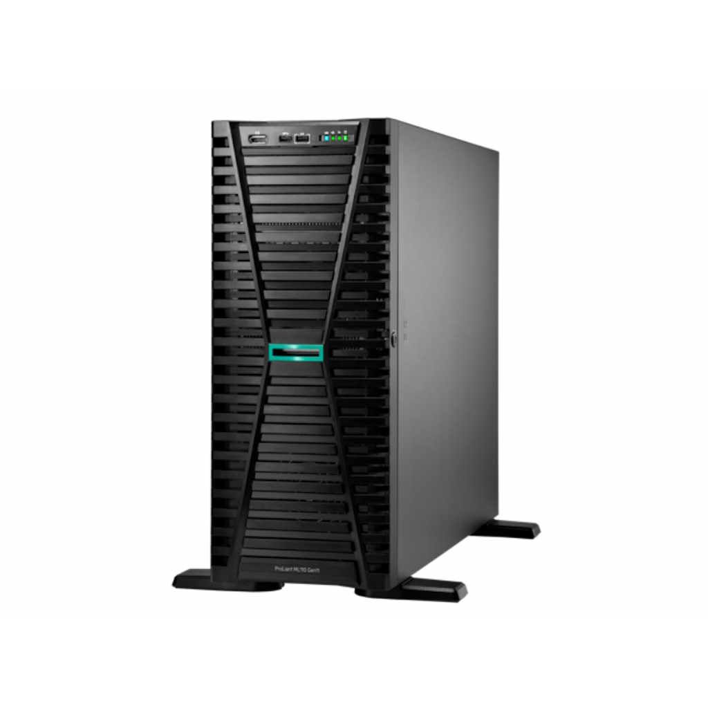 HPE Server ML110 Gen11 4514Y 2.0GHz 16-core 1P 32GB-R MR408i-o 8SFF 1000W RPS EMEA