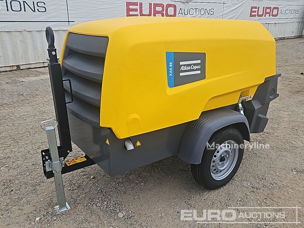 Prodaje se Atlas Copco XAS88-KD mobilni kompresor na aukciji