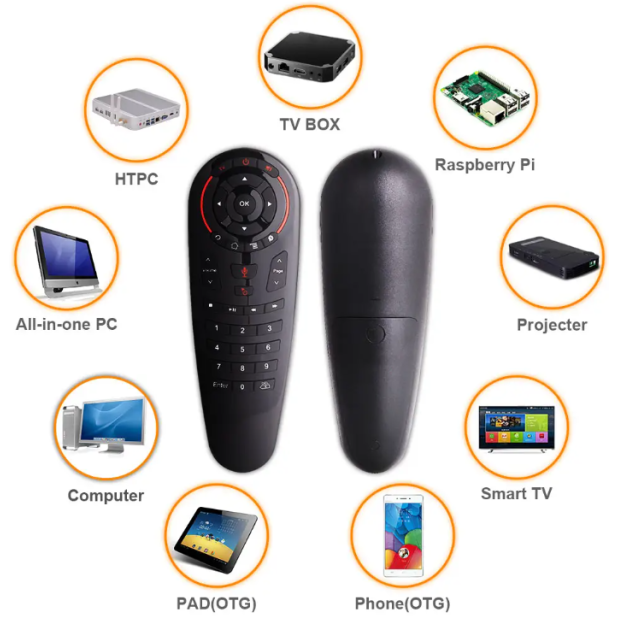 GMB-G30S AIR MOUSE Wireless Keyboard - Voice Universal Remote Control Gyro for Android tv box PC