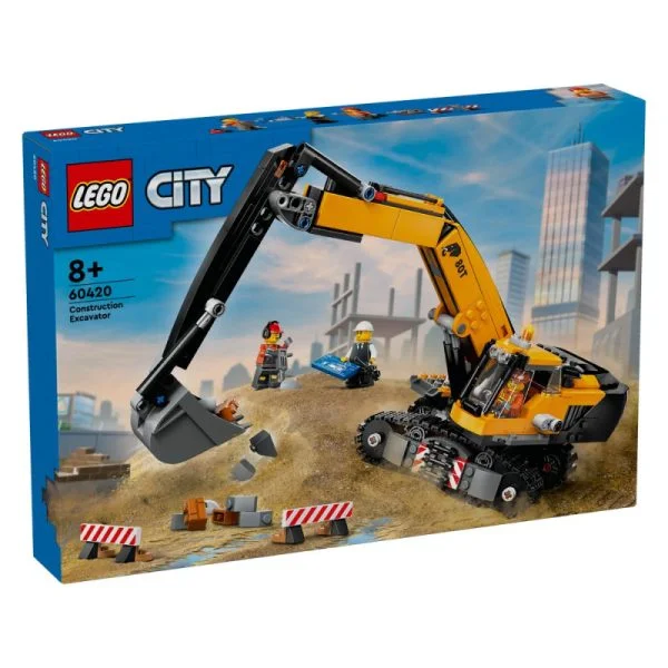 LEGO CITY YELLOW CONSTRUCTION 60420