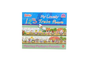 DENIS Puzzle 1 2 3 mali voz - 117 delova