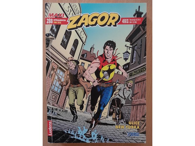 Zagor - Ulice New Yorka - Ludens maxi