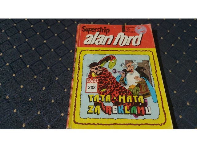 Alan Ford 208/Vjesnik/Tata-mata za reklamu