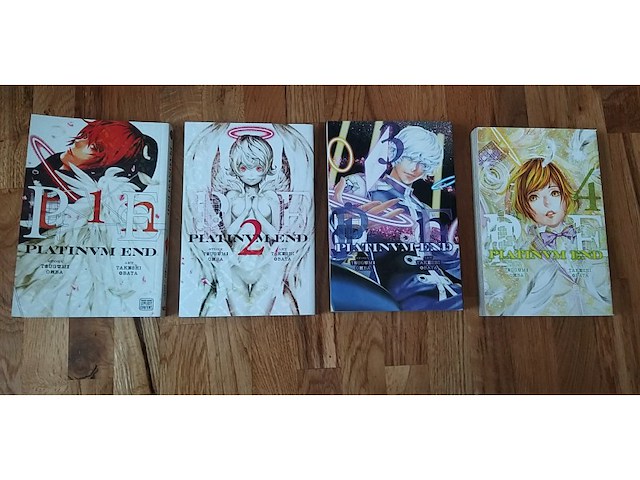 Platinum End manga vol.1-4