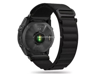 TECH-PROTECT Nylon Pro nylon watch strap Garmin Fenix 5 / 6 / 6 Pro / 7 black