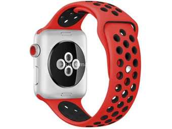 XPRO Apple Watch lélegző sport belt 38mm / 40mm / 41mm Red / Black