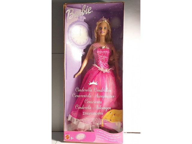 BARBIE -ORIGINAL MATTEL-CINDERELLA-U KUTIJI