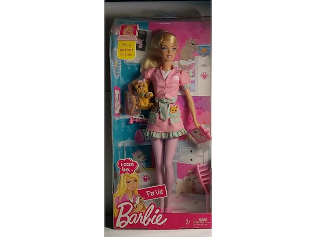 BARBIE -ORIGINAL MATTEL-PET VET -RETKO