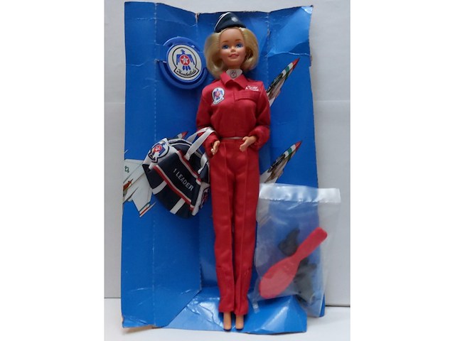 BARBIE - LEADER  THUNDERBIRDS -ORIGINAL MATTEL-RETKO