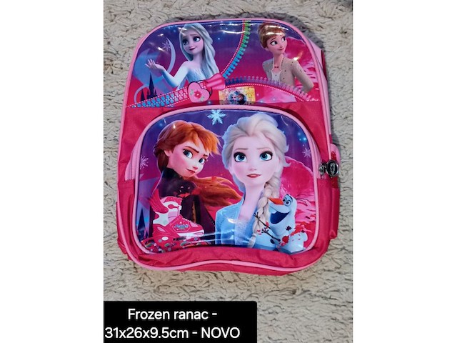 Frozen Elza Ana dečiji ranac roze boje - NOVO