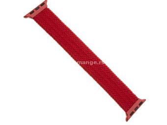 FIXED Elastic Nylon Strap for Apple Watch 42/44mm L size red