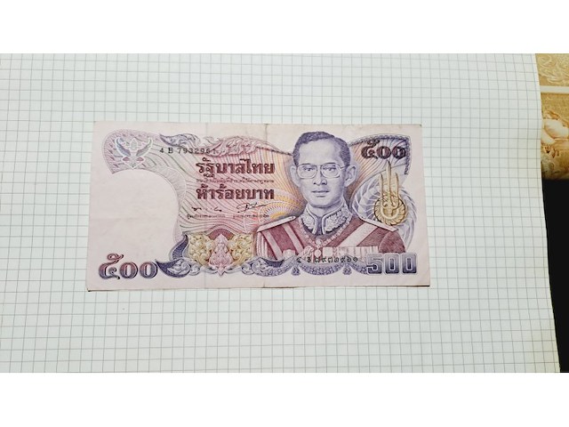 TAJLAND 500 BAHT