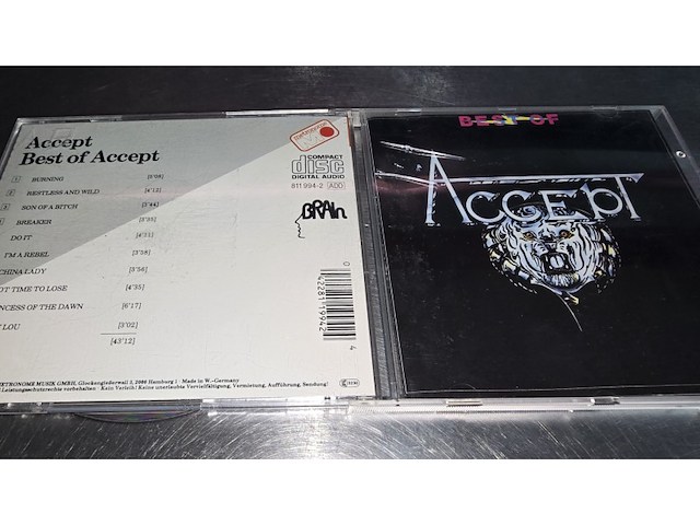 Accept - Best of , ORIGINAL