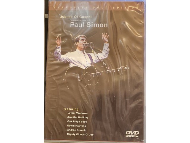 Paul Simon ‎– Jubilee Of Gospel, DVD, NOVO!