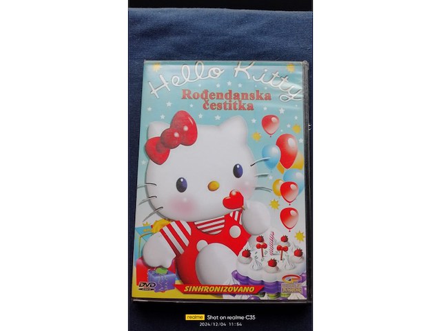 DVD CRTANI FILM - HELLO KITTY  RODJENDANSKA CESTITKA