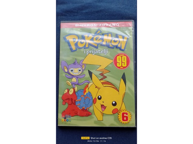 DVD CRTANI FILM - POKEMON I PRIJATELJI 06