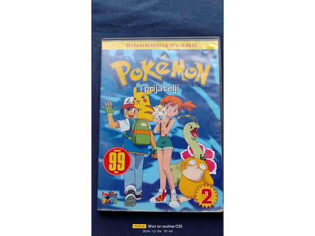 DVD CRTANI FILM - POKEMON I PRIJATELJI 02