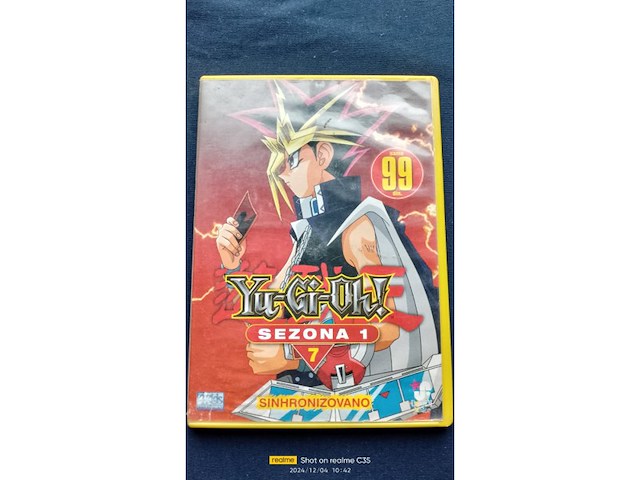 DVD CRTANI FILM - YU GI OH 07 SEZONA 1