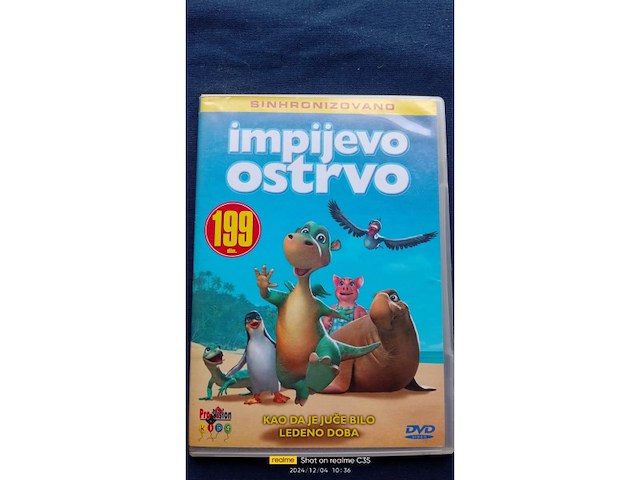 DVD CRTANI FILM - IMPIJEVO OSTRVO