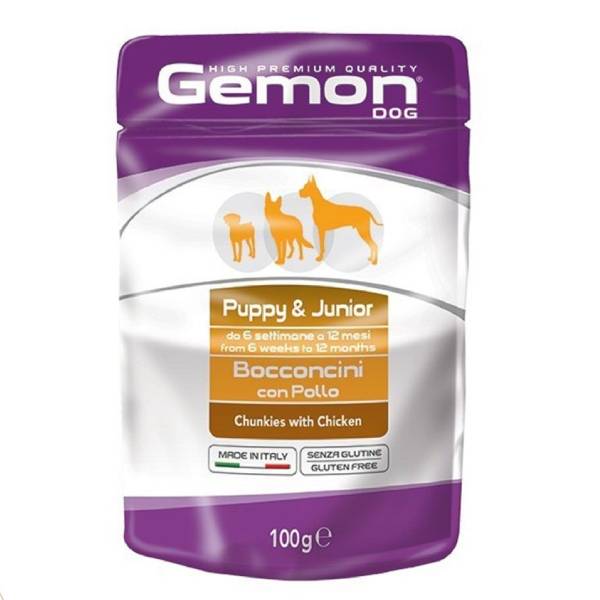 Gemon puppy /junior sos pile 100g