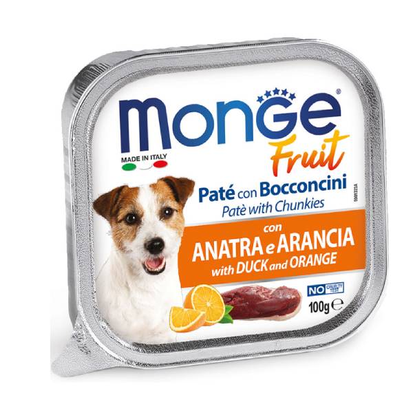 Monge Fruit pašteta pačetina/pomorandža 100g