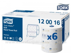 TORK H1 Matic® ubrusi u rolni 1/6 - Premium Soft (120m)