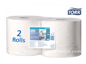 TORK W1 Industrijski ubrusi u rolni - beli 1/2