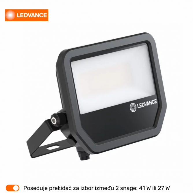 LEDVANCE LED REFLEKTOR FL50 P 41W/27W 4000K SY100 BK