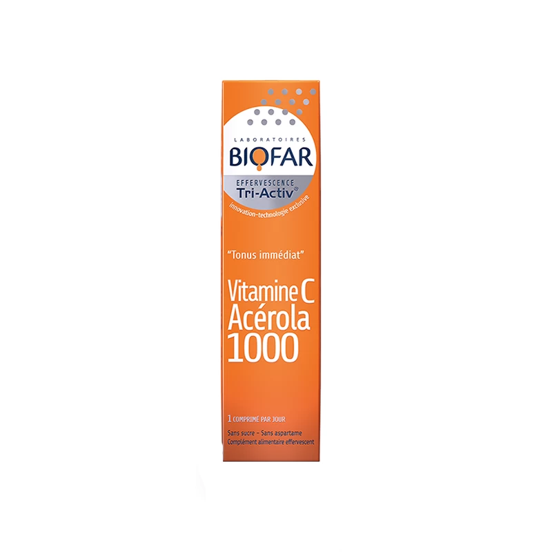 BIOFAR TriActiv Vitamin C 1000mg 15 šumećih tableta