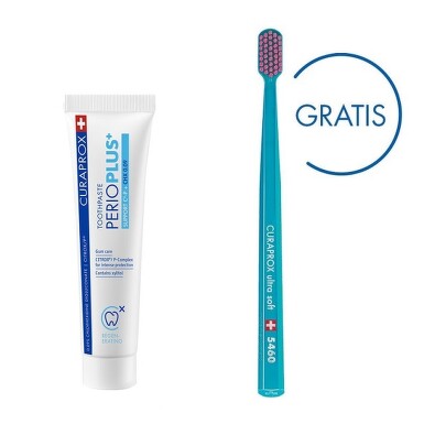 Curaprox Perio Plus Support CHX 0,09 pasta za zube, 75ml + Četkica 5460 GRATIS