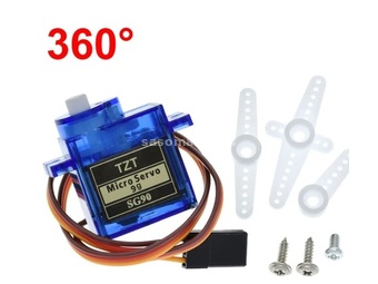 SG90 servo motor 360 stepeni 1.6KG Cena Srbija