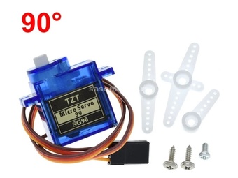 SG90 servo motor 90 stepeni 1.6KG Cena Srbija