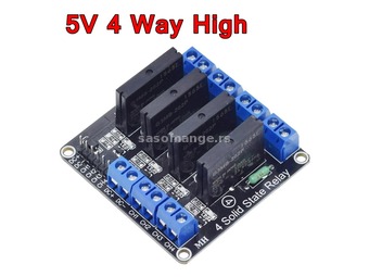 3-24V 4 Kanala SSR Modul 250V 2A HIGH ZA Arduino