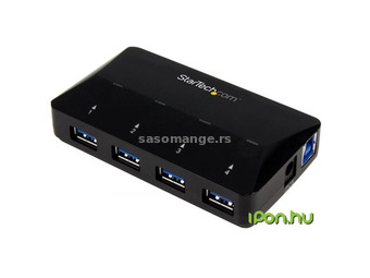 STARTECH 4-Port USB 3.0 Hub plus Dedicated Charging Port - 1 x 2.4A Port