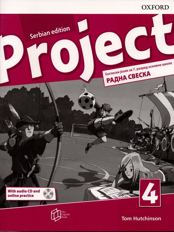 Енглески језик 7, PROJECT 4, Serbian edition Радна свеска (CD и код за Online Practice) за седми разред