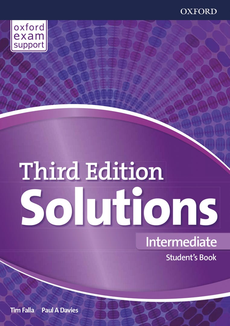 Енглески језик, Solutions 3rd Edition Intermediate, уџбеник за други и трећи разред средње школе