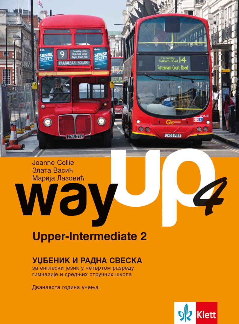 Way up 4, уџбеник и радна свеска + CD за четврти разред гимназија и средњих стручних школа