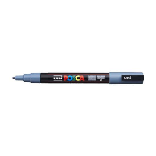 UNI marker PC-3m sivi kamen POSCA /0.9-1.3mm