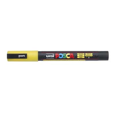 UNI marker PC-3m žuti svetlo 3 (bright yellow)-0.9-1.3mm