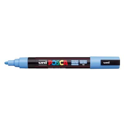 UNI marker PC-5m plavi sky blue POSCA