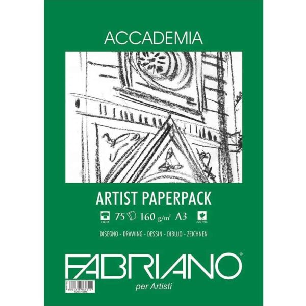 Papir FABRIANO ACCADEMIA ARTIST 160gr A3 75L (50813160)