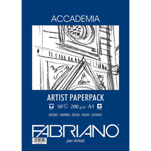 Papir FABRIANO ACCADEMIA ARTIST 200gr A3 50L (50813200)