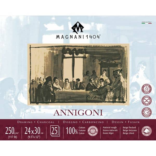 Blok MAGNANI ANNIGONI 24x30cm / 250gr / 25L (M2243202) (MAGNANI)