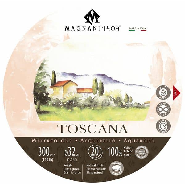 Blok MAGNANI TOSCANA Ø32cm / 300gr (M4300032) (MAGNANI)