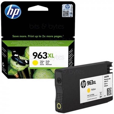 HP Ink (3JA29AE) Yellow (No.963XL)