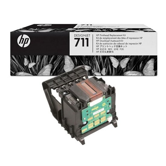 HP Glava No.711 Black,C,M,Y (C1Q10A)