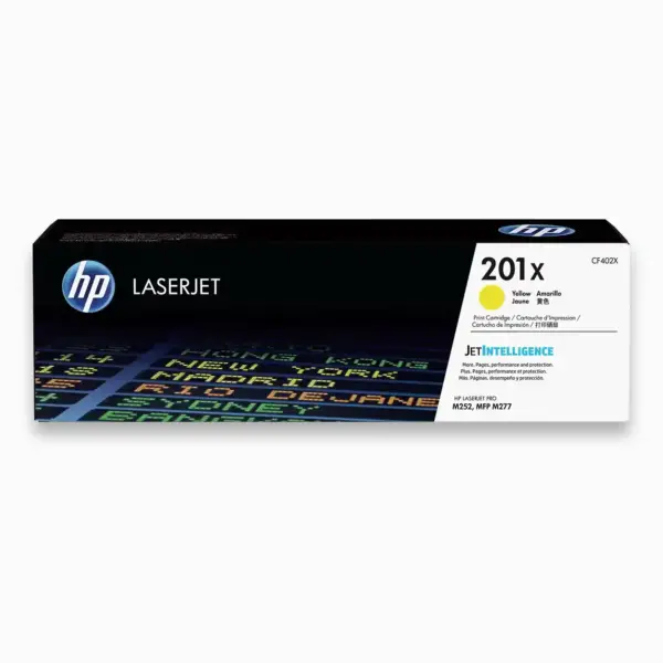 HP Toner 201X Yellow (CF402X)