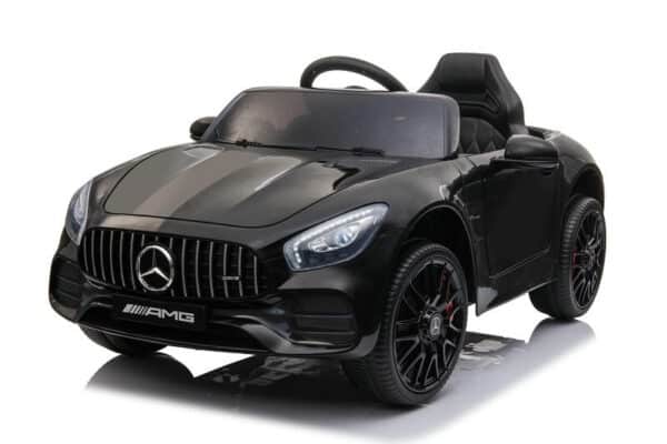 Auto Mercedes AMG GT crni sa mekim gumama i kožnim sedištem